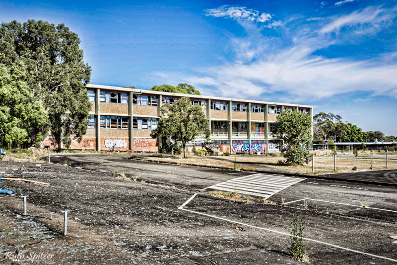 Decaying Structure of local Caringbah High School – Ruth Spitzer